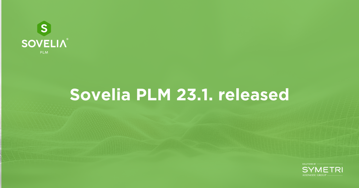 Sovelia PLM 23.1 released | sovelia.com