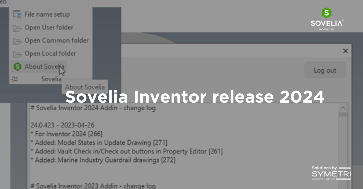 Sovelia Inventor 2024 release news | Sovelia
