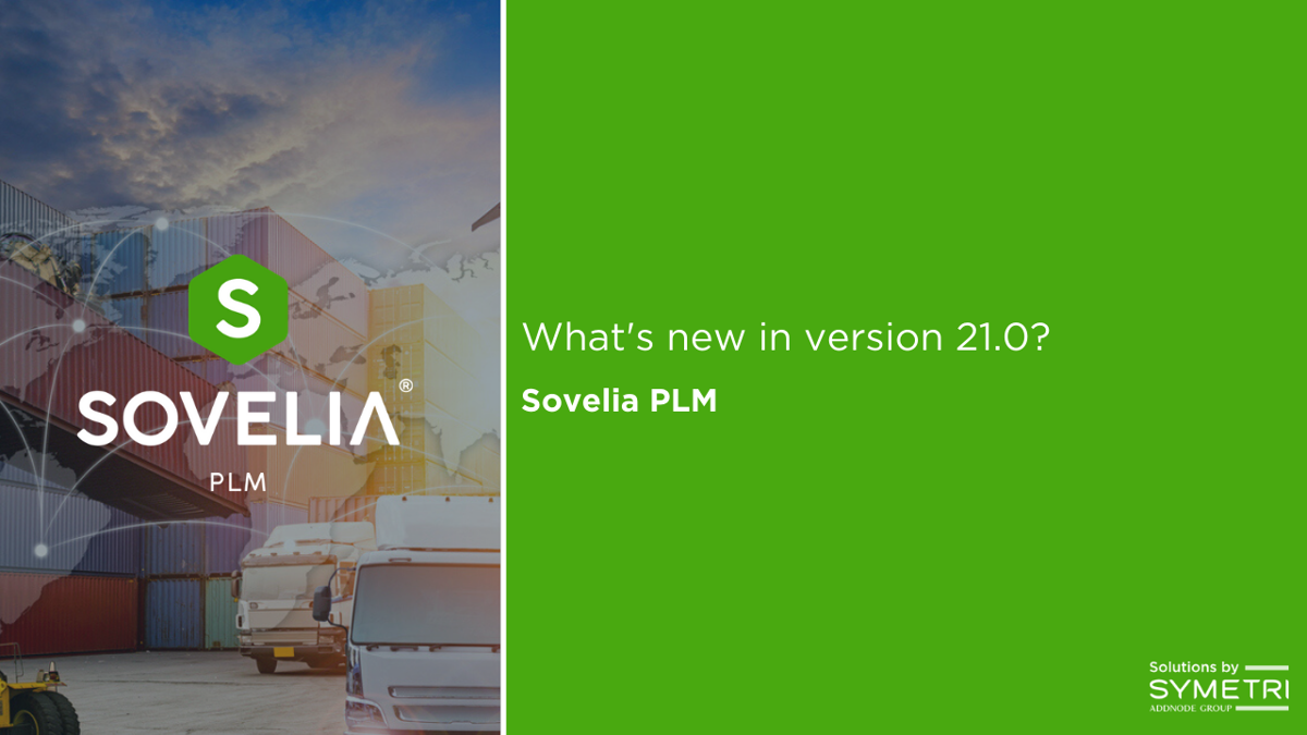 Sovelia PLM version 21.0 available | Sovelia